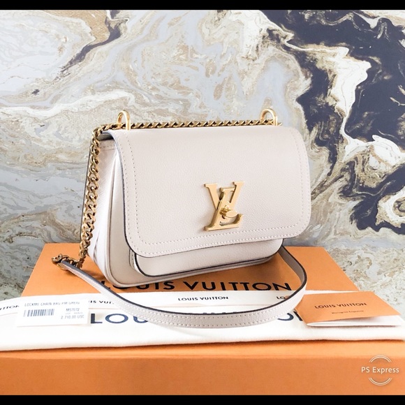 Louis Vuitton | Bags | New In Stores Louis Vuitton Lockme Pm Chain Bag ...